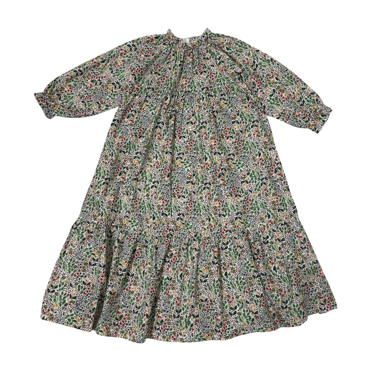 Printed Robe Green C2488 Thecasualplace