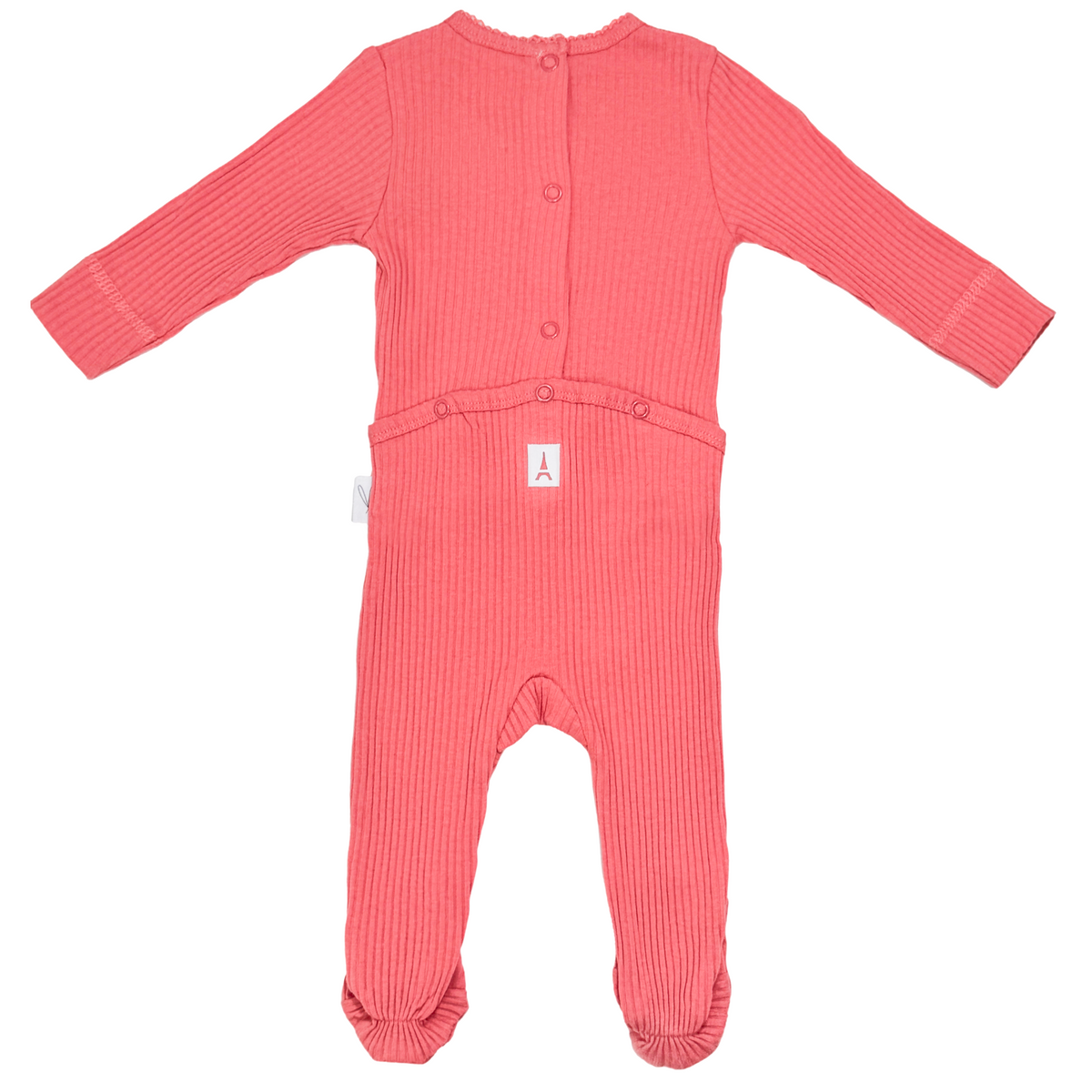 RIBBED STRETCHY - CORAL SP2734 – TheCasualPlace