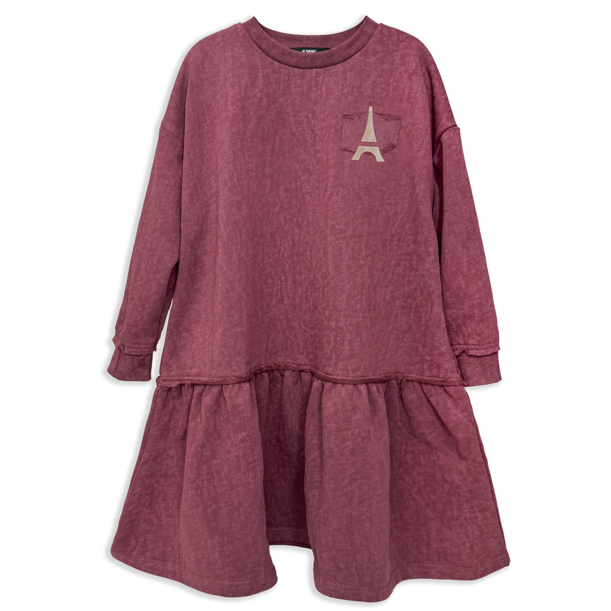 RAW EDGE DRESS - MULBY FB2349 – TheCasualPlace