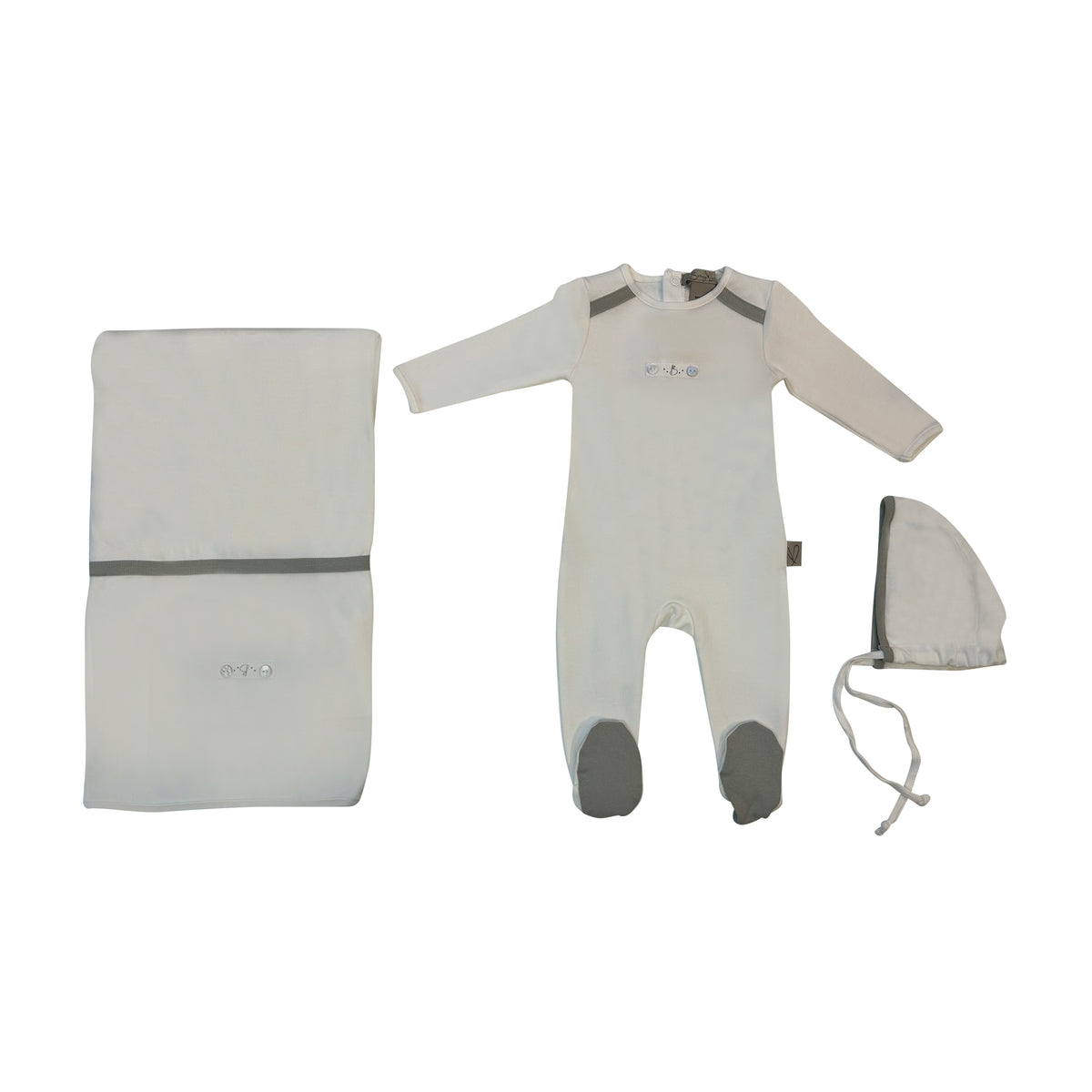 TWILL LAYETTE SET - WTGRN L1789-S – TheCasualPlace