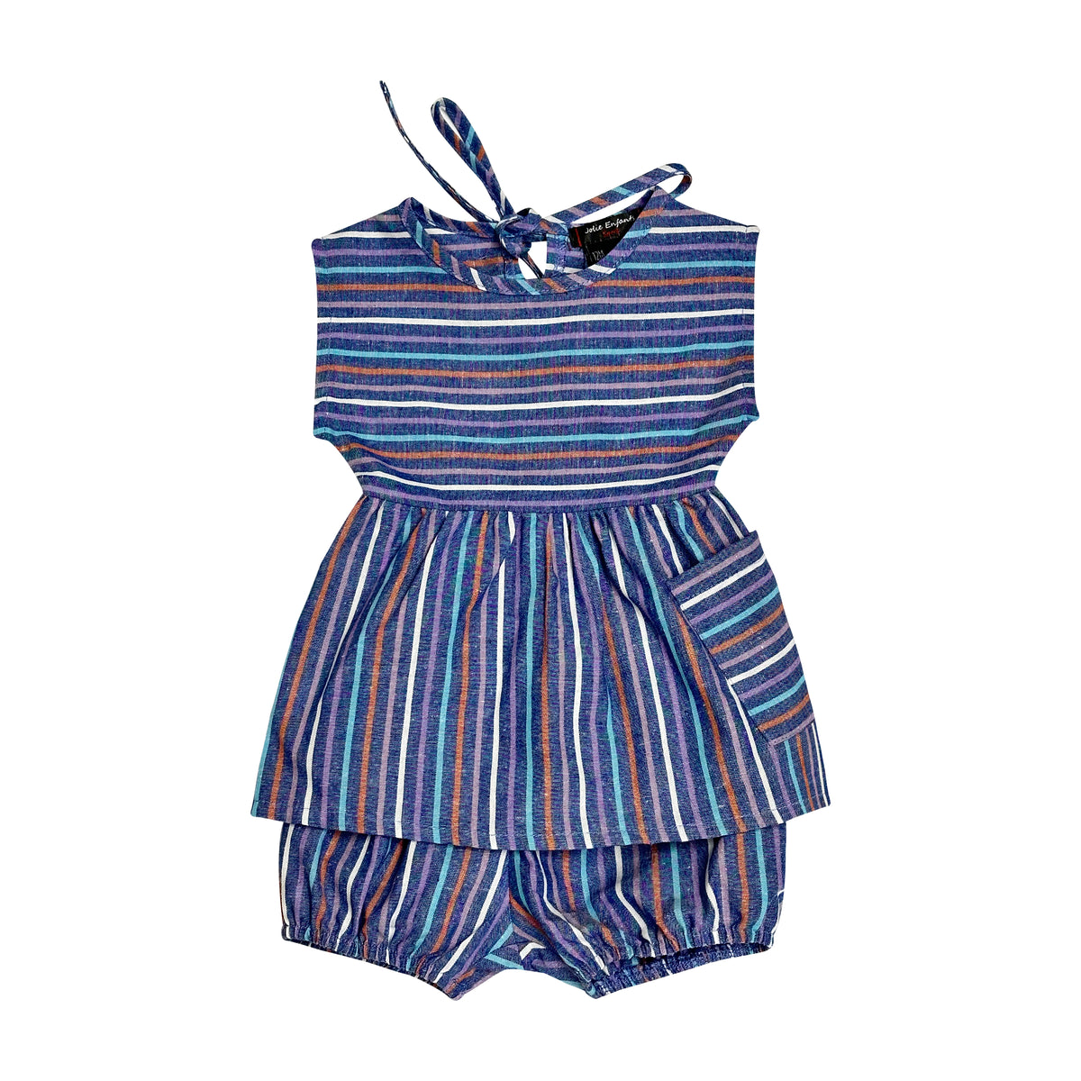 MULTI STRIPE GIRLS 2PC SET - BLSTP B20810 – TheCasualPlace