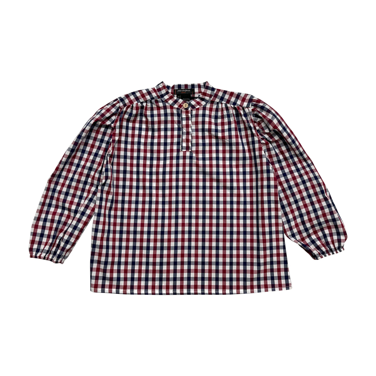 CHECKED BLOUSE - RED B21812 – TheCasualPlace